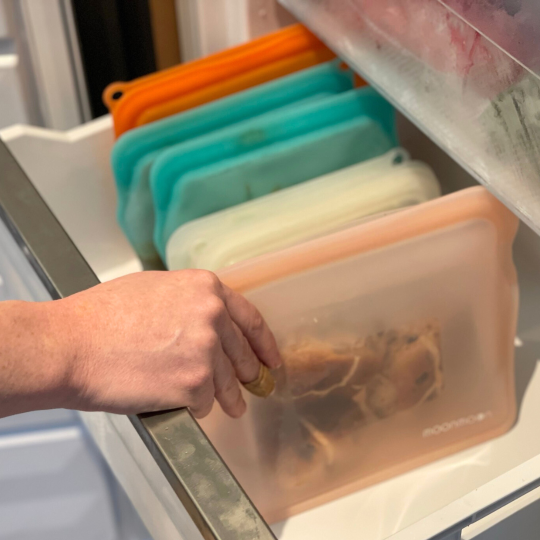 Why you should store your leftovers in reusable silicone bags