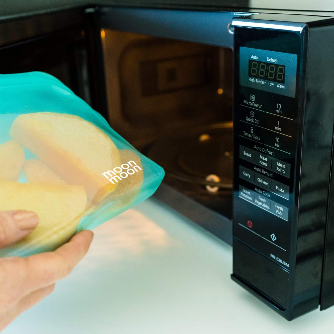 Reusable Silicone Food Bags - Batch Cooking & Sous Vide | Moonmoon